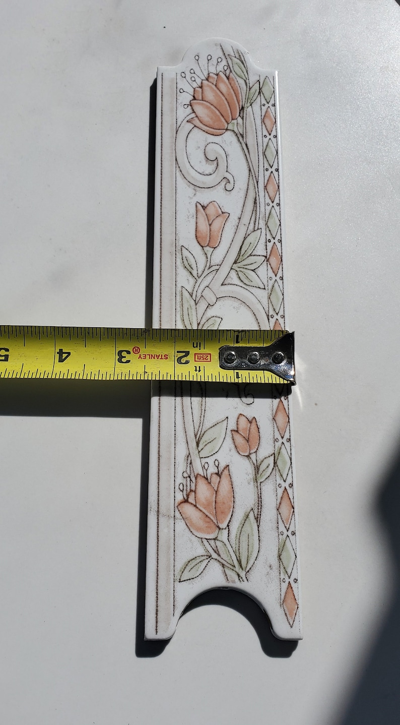 Decorative Ceramic Tile Trim 2.5 X10 Inches - Etsy