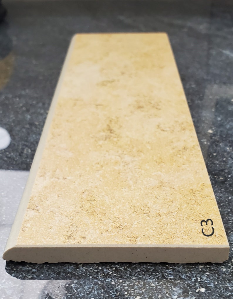 Baseboard -ceramic Tile-trim Molding 3" X 10" - Etsy