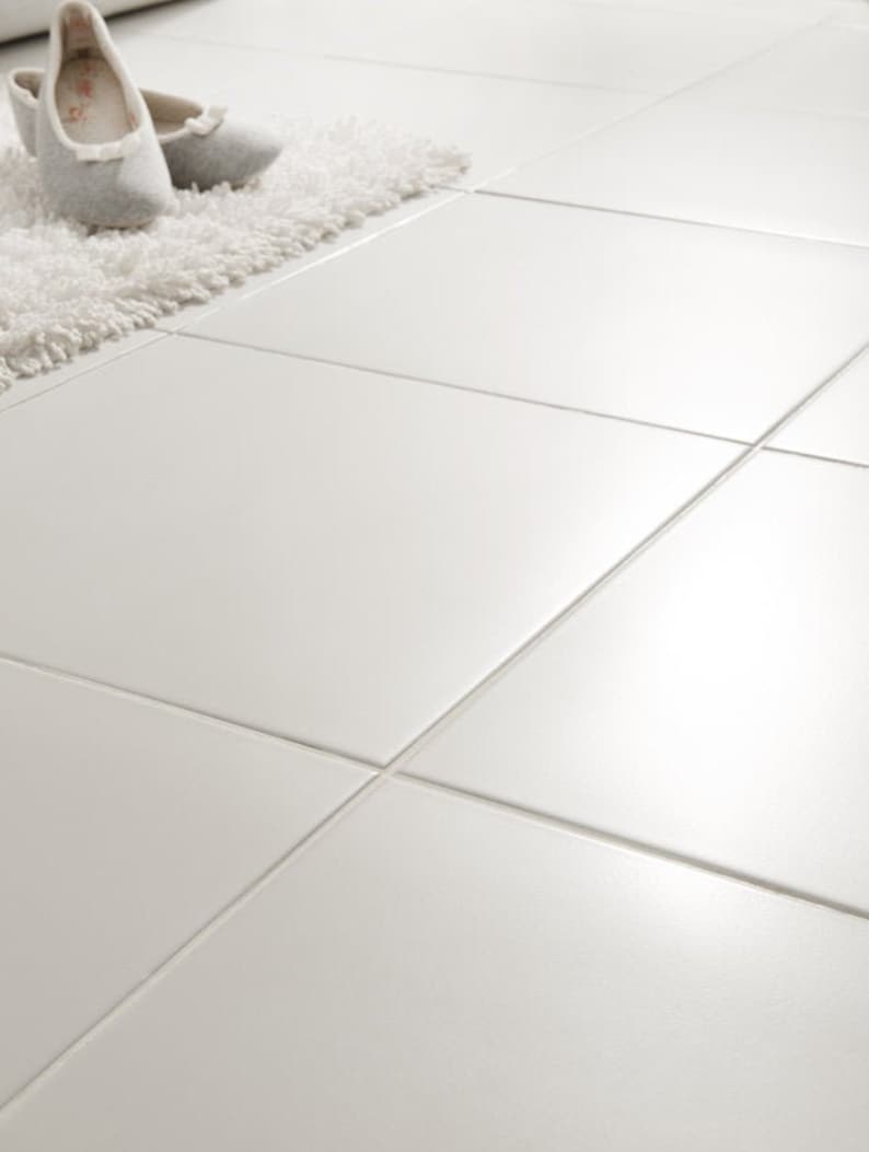 White Tile (flat) 12" X12" -18x18 Inches - Etsy