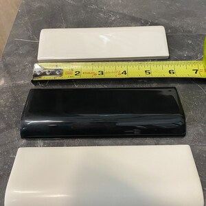 Mud Cap Bullnose- Trim 2x6 Inches (white-black -biscuit)-semi Gloss and ...