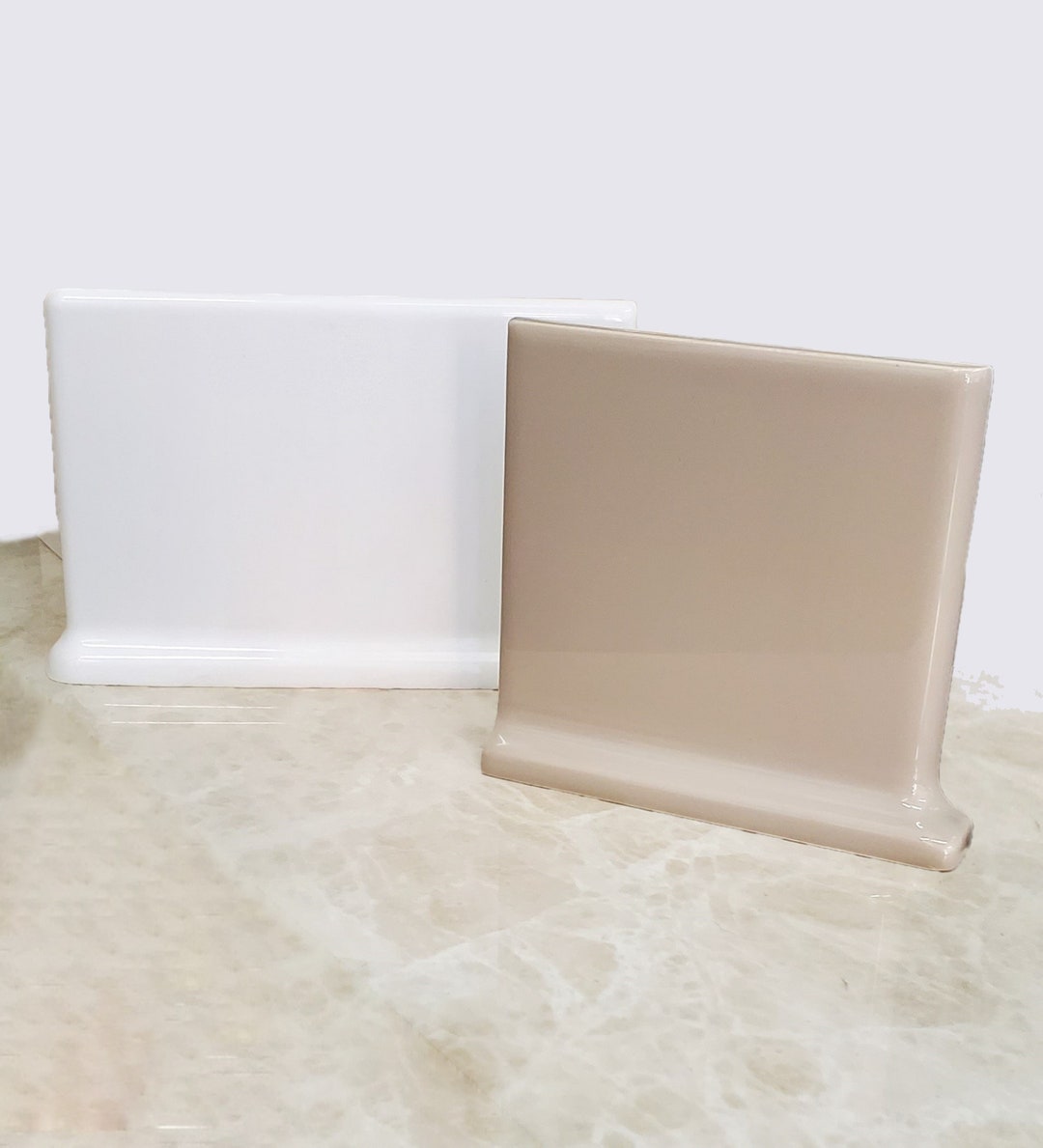 Cove Base Corner (4"x6") (4"x4")-ceramic Tile - Etsy