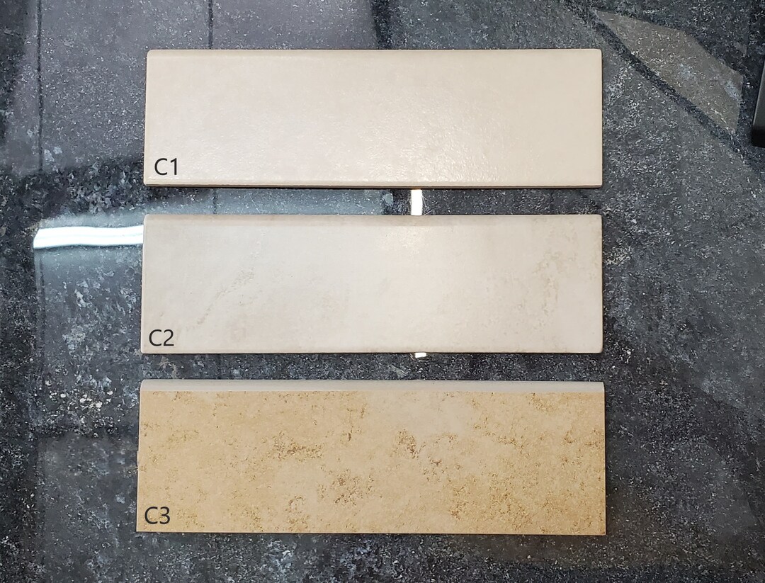 Baseboard -ceramic Tile-trim Molding 3" X 10" - Etsy