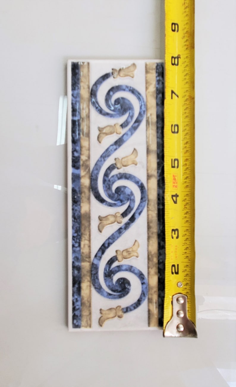 Trim-decor-cenefa-tile 8"x3" - Etsy