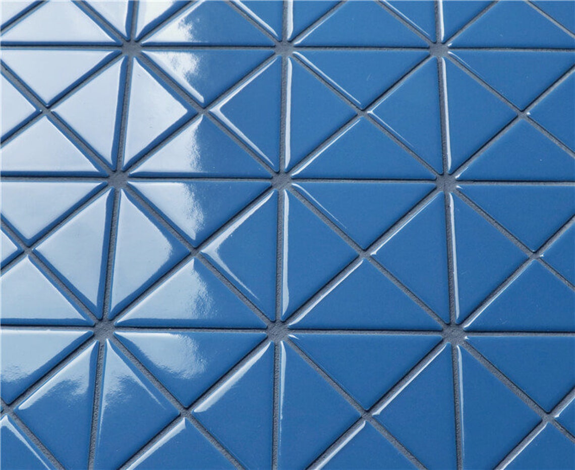 NAVY BLUE ELEGANCE Sanded grout Anti fungus with sealer | Etsy