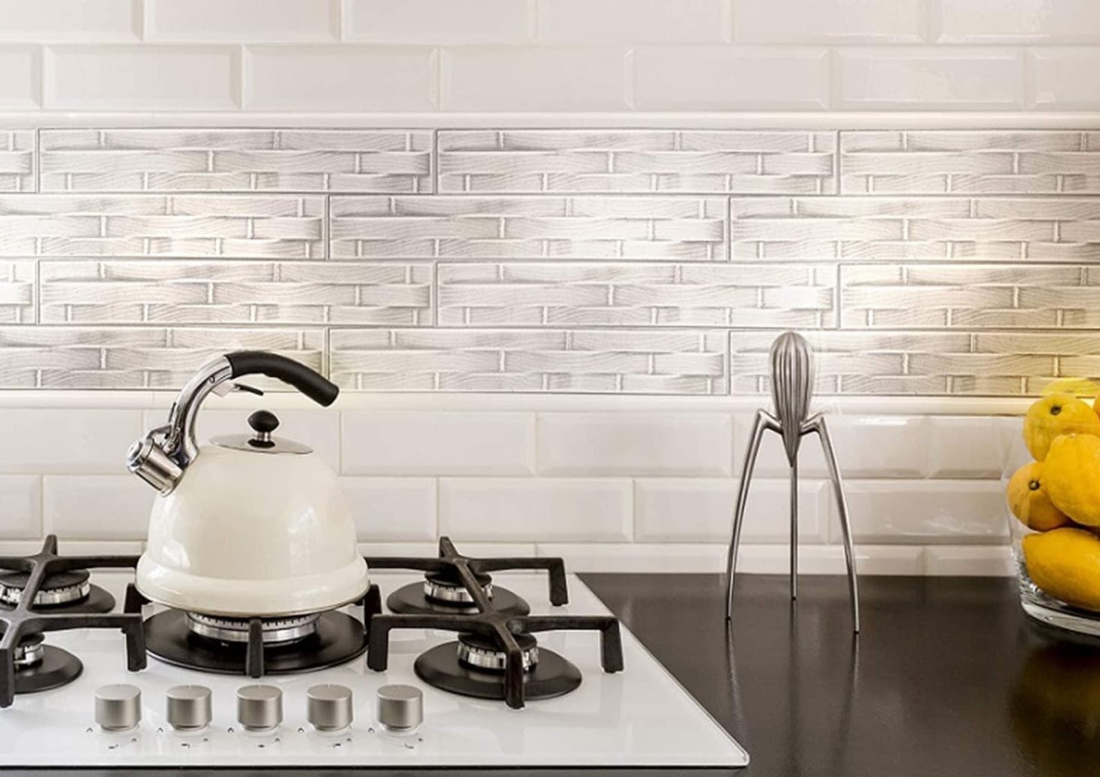 Bright White Ceramic Quarter Round Trim Tile - Etsy