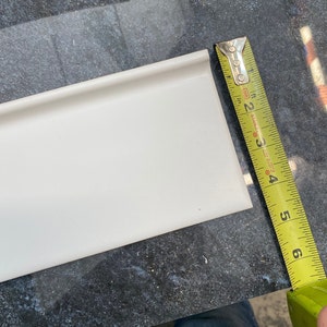 Ceramic Tile Backsplash Cove Base- Square Wall Baseboard Floor ...