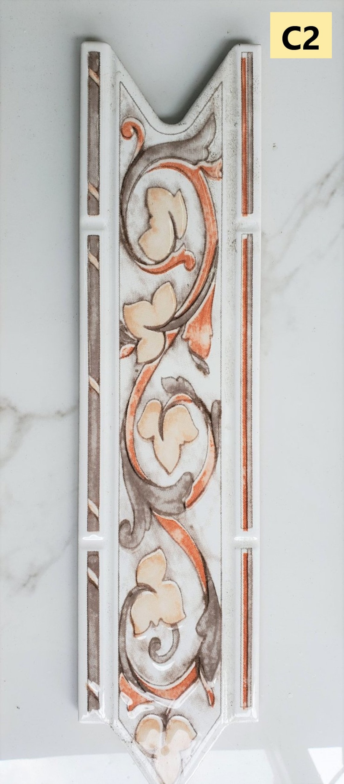 Listello Tile Mosaic Border Tumbled Kitchen Bath Wall Floor - Etsy