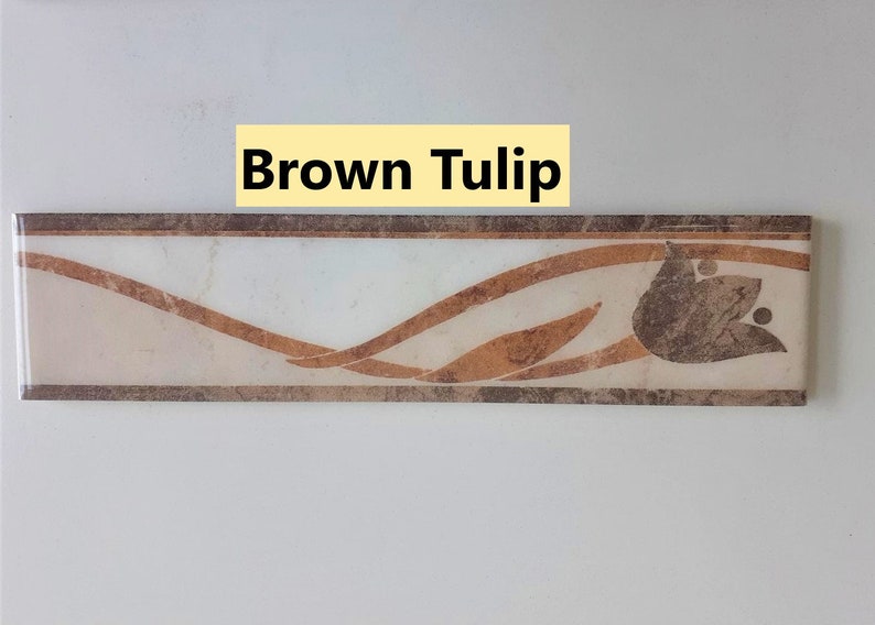 Decorative Ceramic Tile Trim 2.5 X10 Inches - Etsy