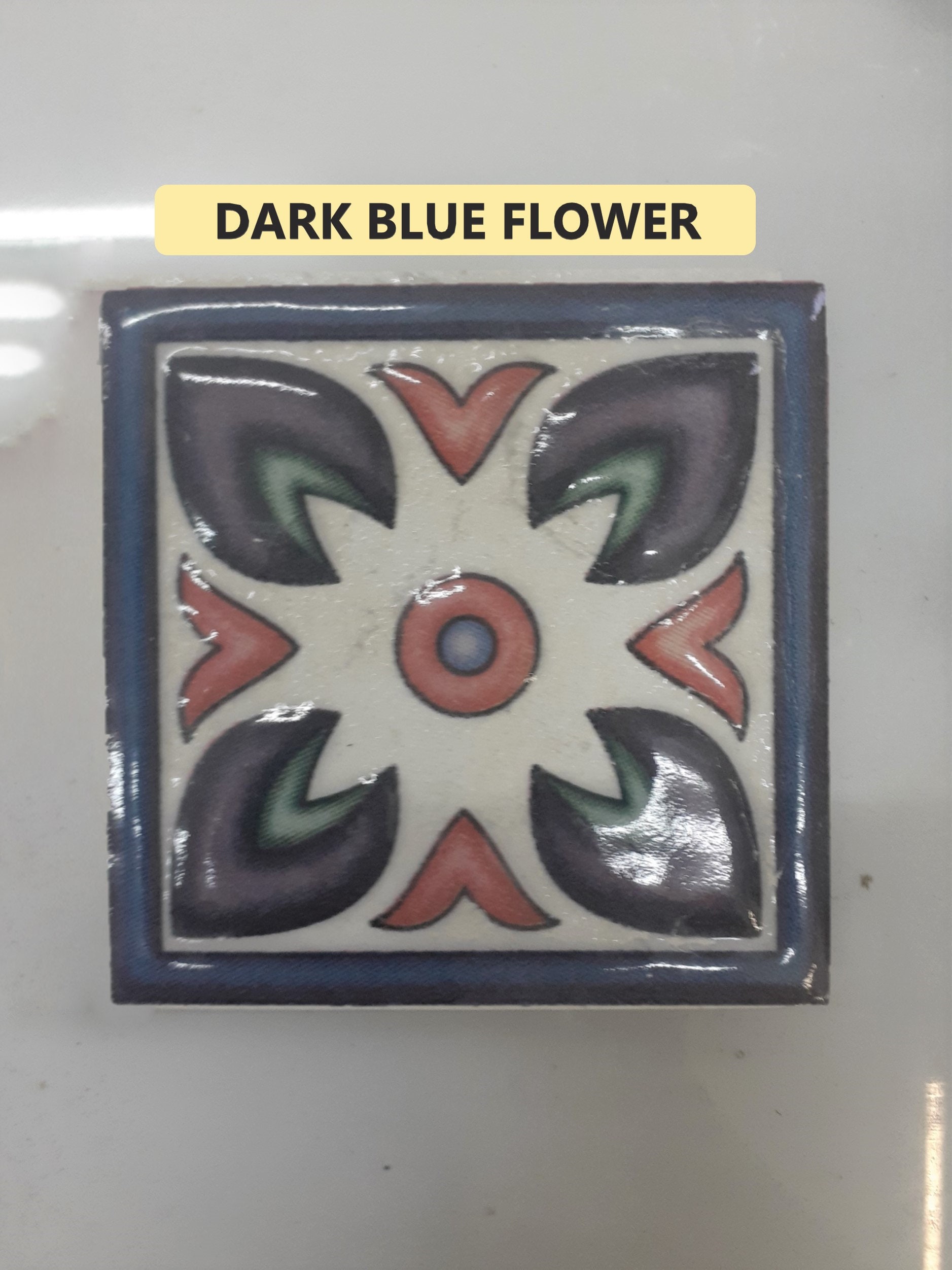 Decos Ceramic Tile 3x3 | Etsy