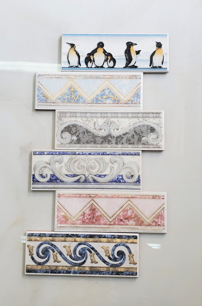 Trim-decor-cenefa-tile 8x3 - Etsy