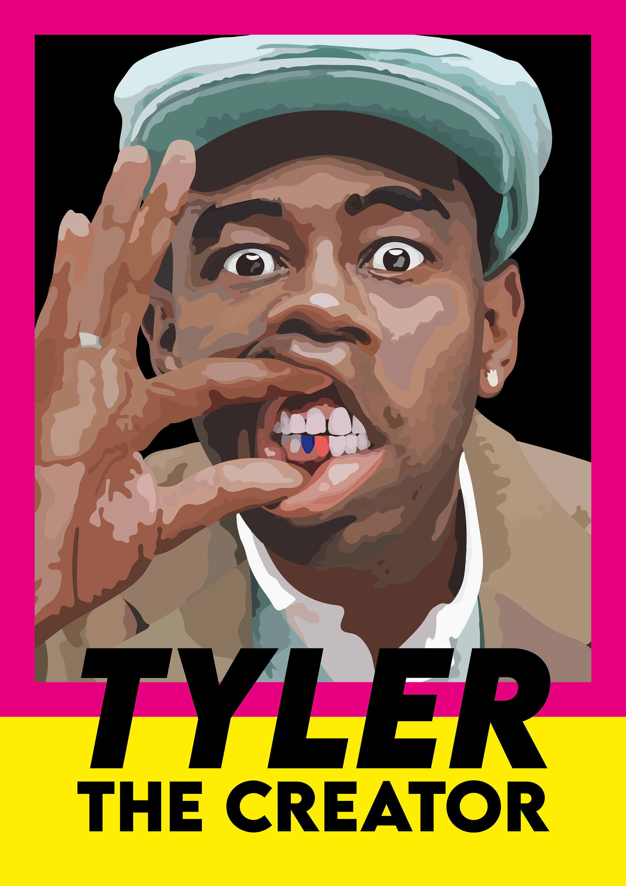 Tyler The Creator Framed A4 Print A4 High Quality 240gsm Matte Paper ...
