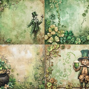 St. Patrick's Day Digital Journal Kit - 30 Printable Irish Scrapbook ...