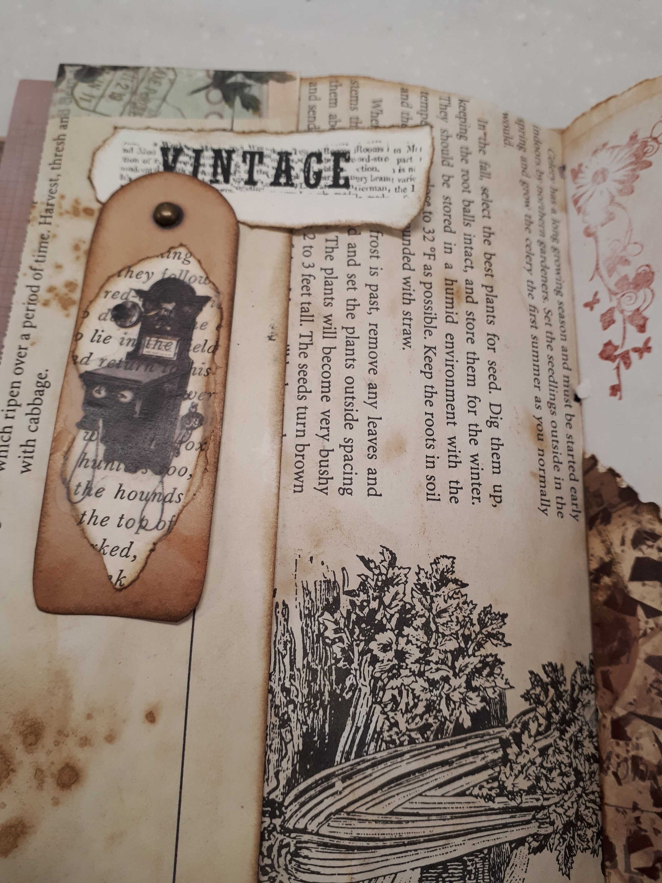 Newspaper Style Journal Inspiration Words - Etsy