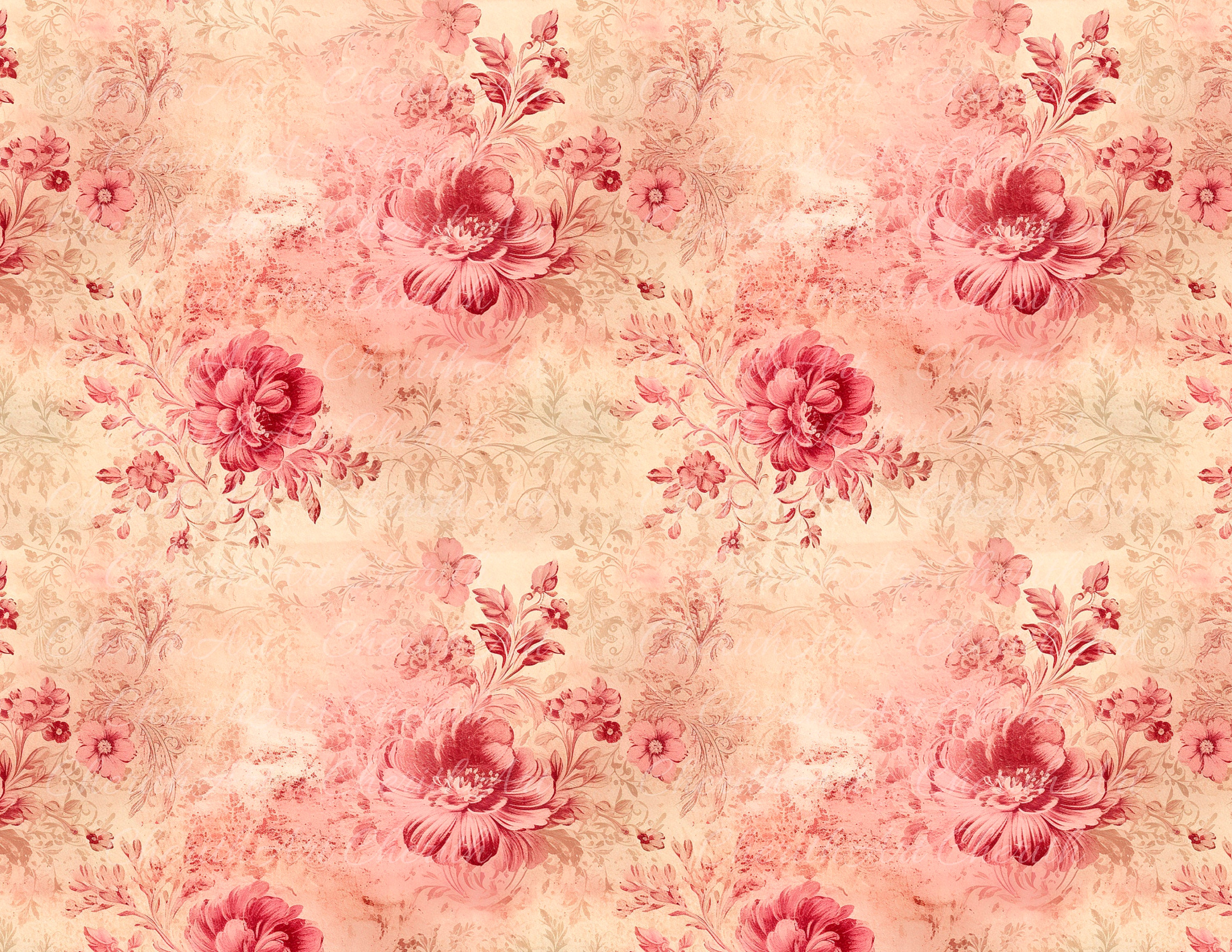 20 Seamless Patterns-scrapbook Paper, Printable Background Paper - Junk ...