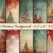 Christmas Grunge Journal Papers, Printable or Digital Seasonal ...
