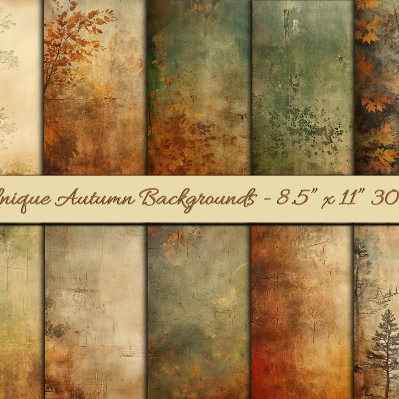 Autumn Digital - Etsy