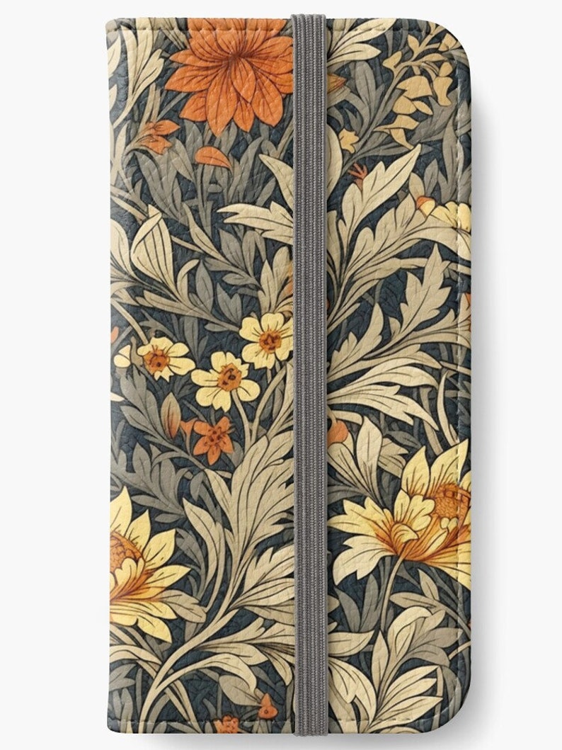 William Morris Paper Autumn Colours Digital Downloads Seamless Autumn ...