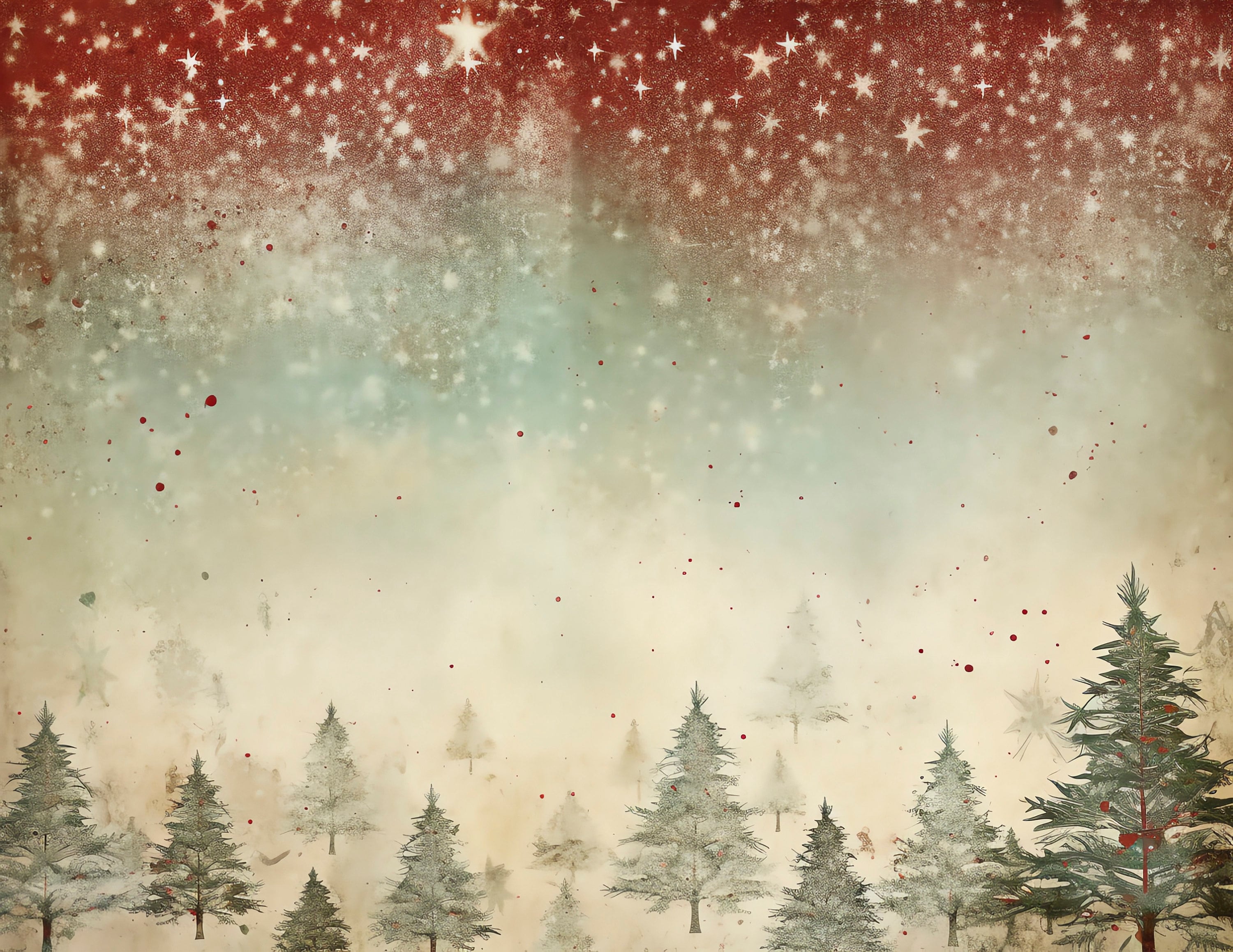 Christmas Grunge Journal Papers, Printable or Digital Seasonal ...
