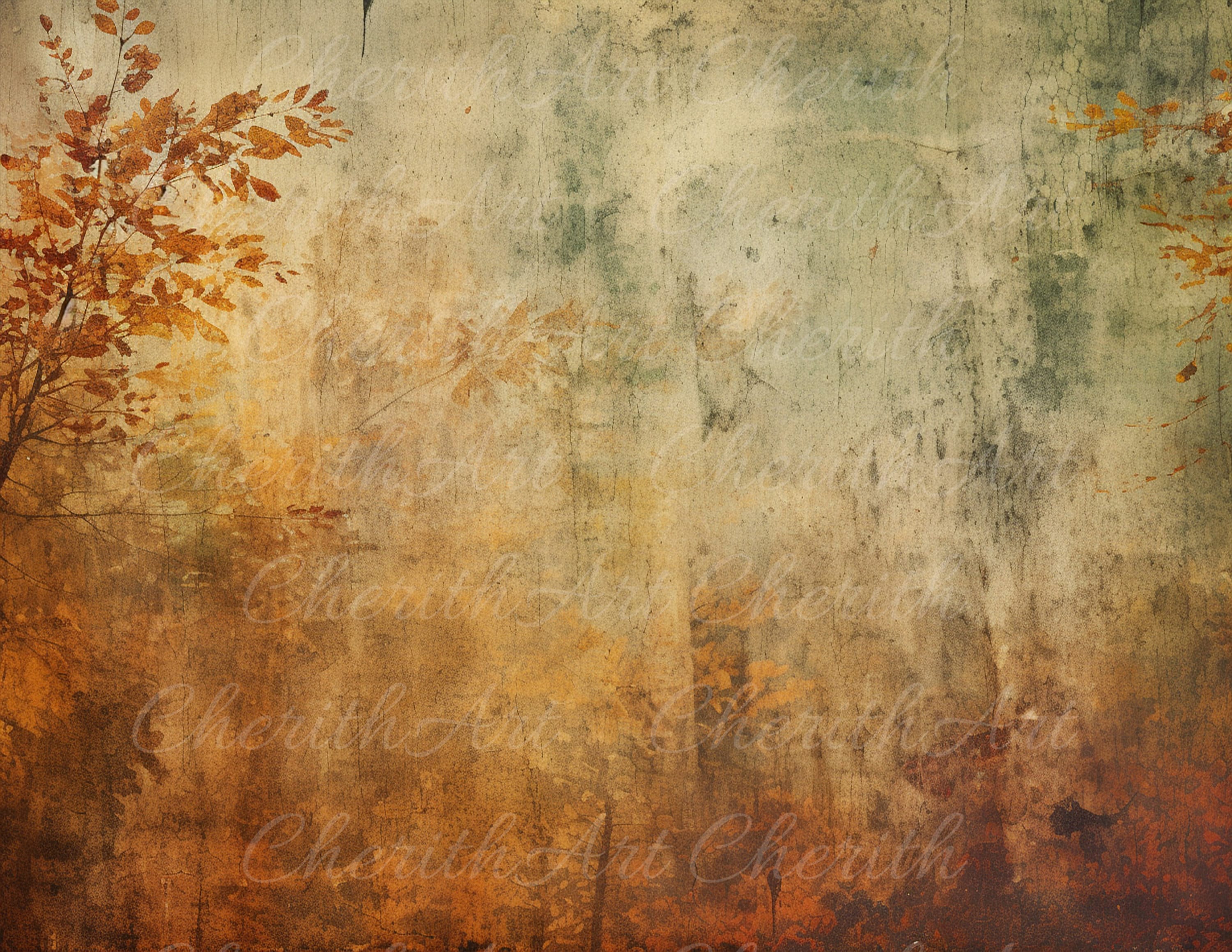 Autumn Grunge Craft Paper Pack - Autumn Junk Journal - Masculine Design ...