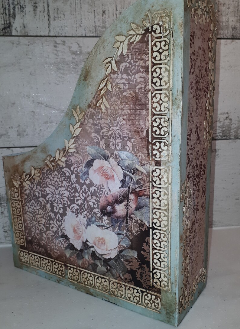Vintage Bird Damask Craft Paper Pack (digital Download) - Etsy