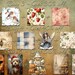 Christmas Grunge Journal Papers, Printable or Digital Seasonal ...