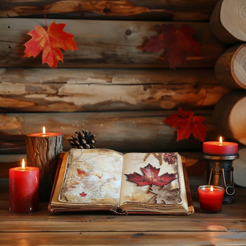 Canadiana Scrapbook Collection Vintage Canada Digital Journal Pages ...