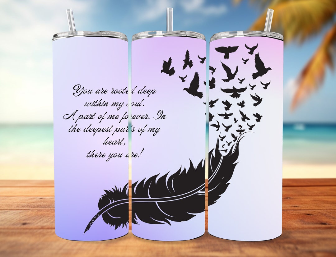 Memorial Tumbler Template - Digital Product - Etsy
