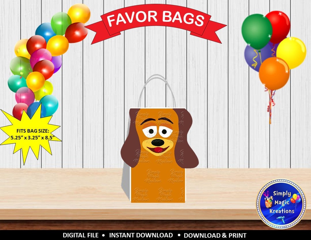 Slinky Favor Bag Fronts - Etsy