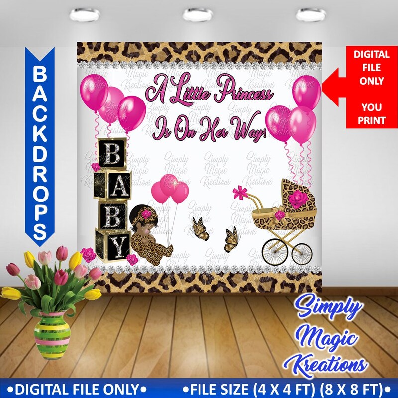 Cheetah Baby Shower - Etsy