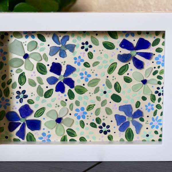 Sea Glass Frame - Etsy