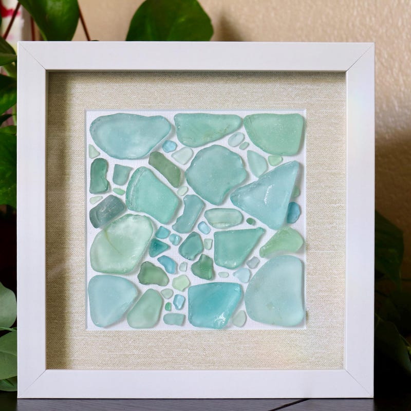 Sea Glass Frame - Etsy