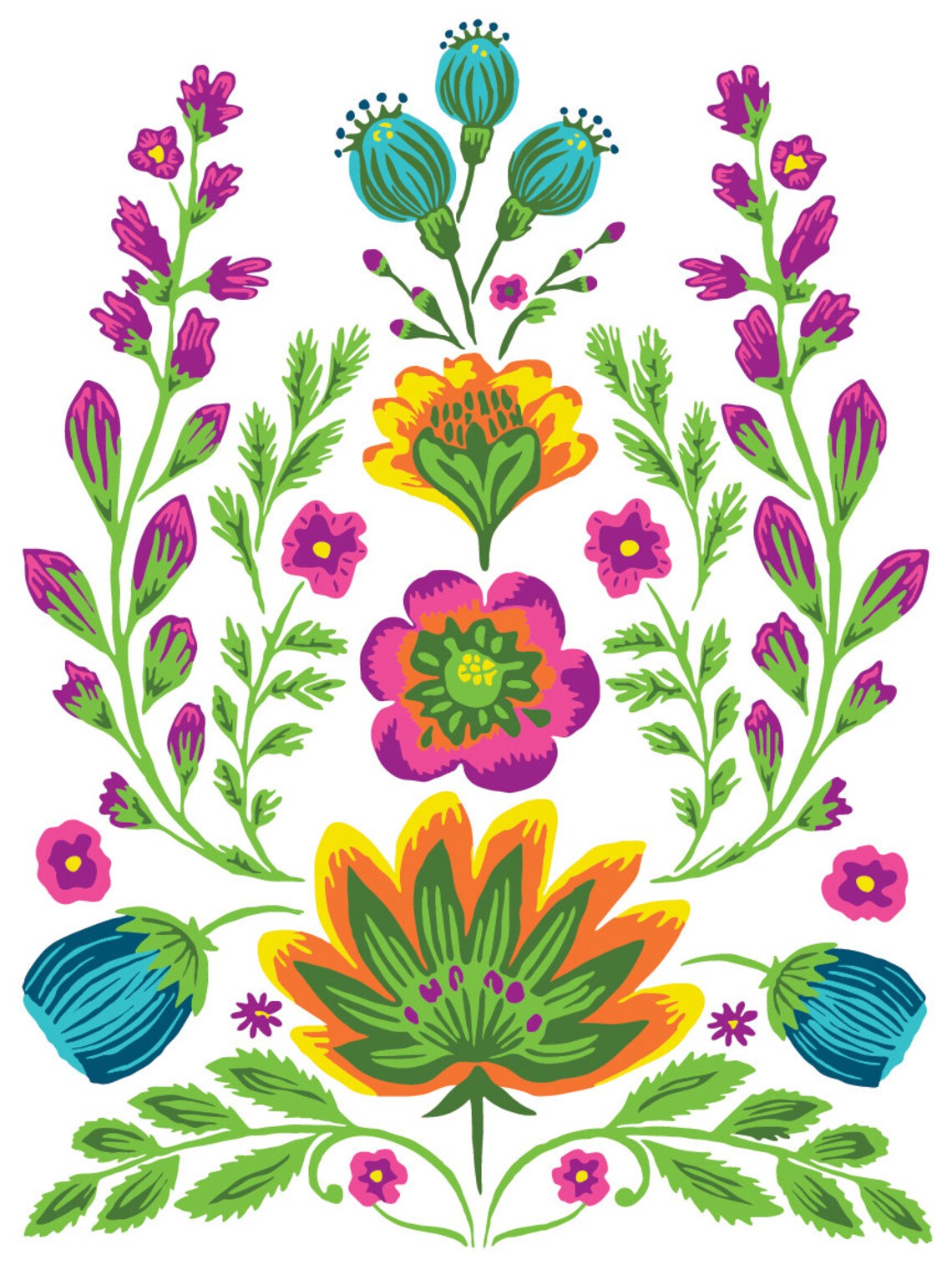 IOD **limited Edition**vida Flora Paint Inlay 12x16 Reusable,8 Sheets ...