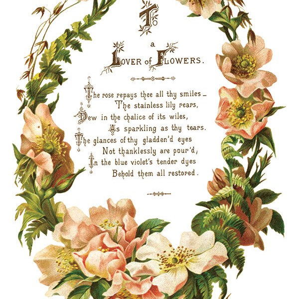 Flower Transfers - Etsy