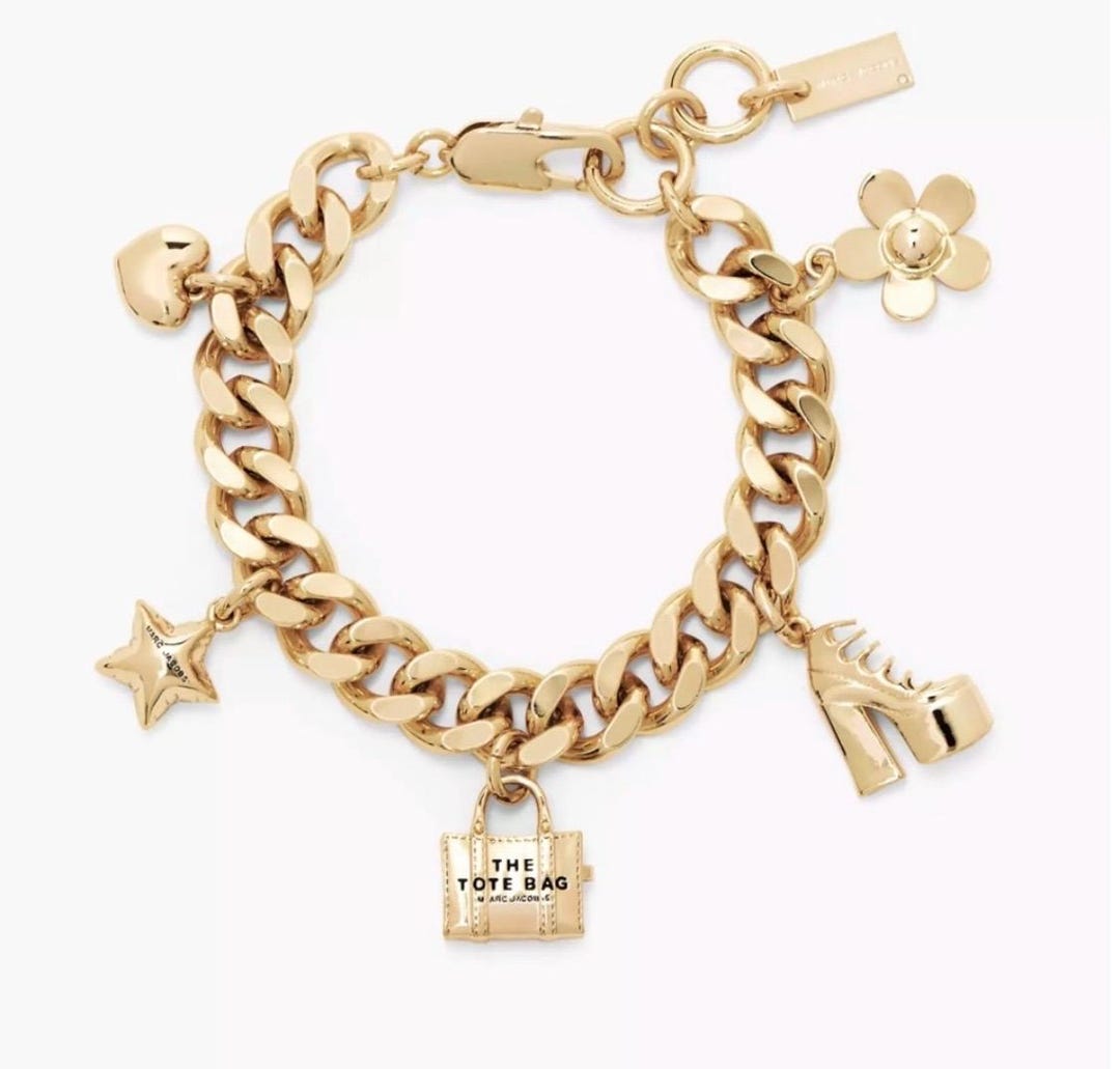 Marc Jacobs the Mini Icon Charm Bracelet - Etsy