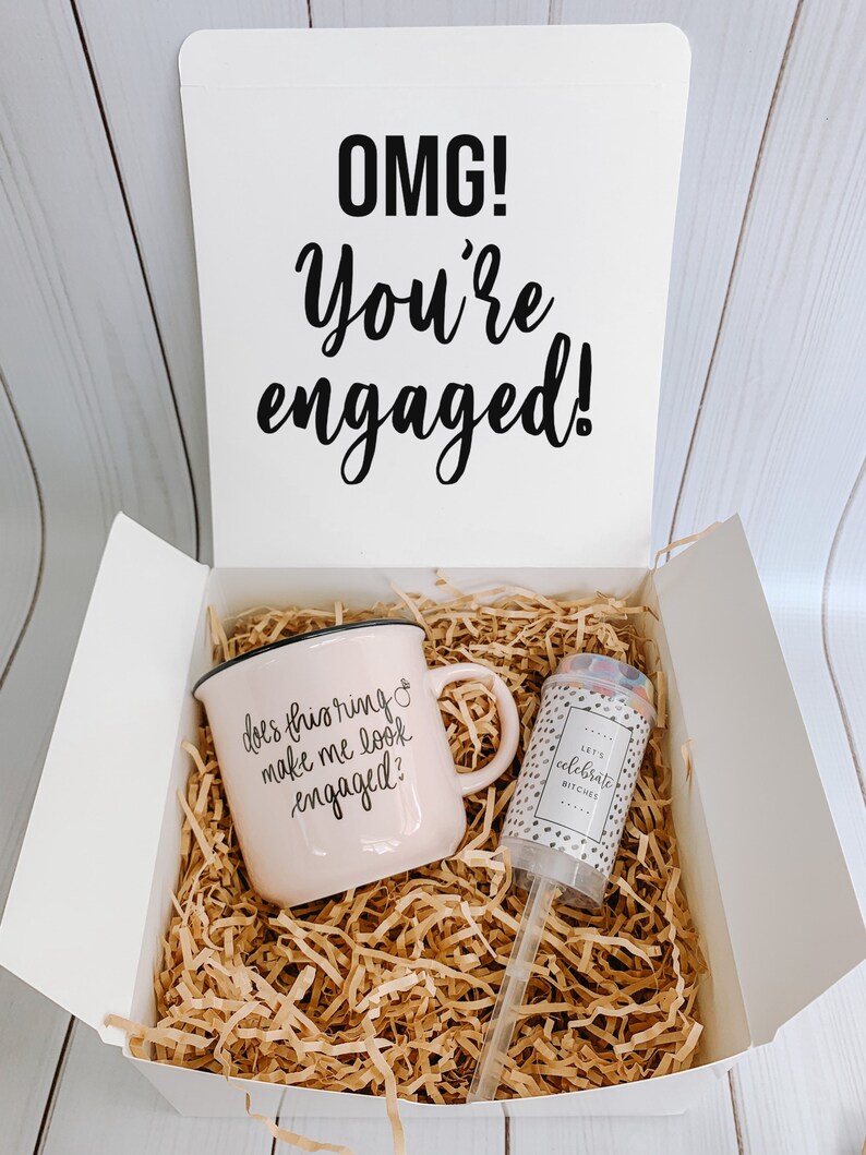Congratulations Box / Engagement Box / Engagement Gift / - Etsy India