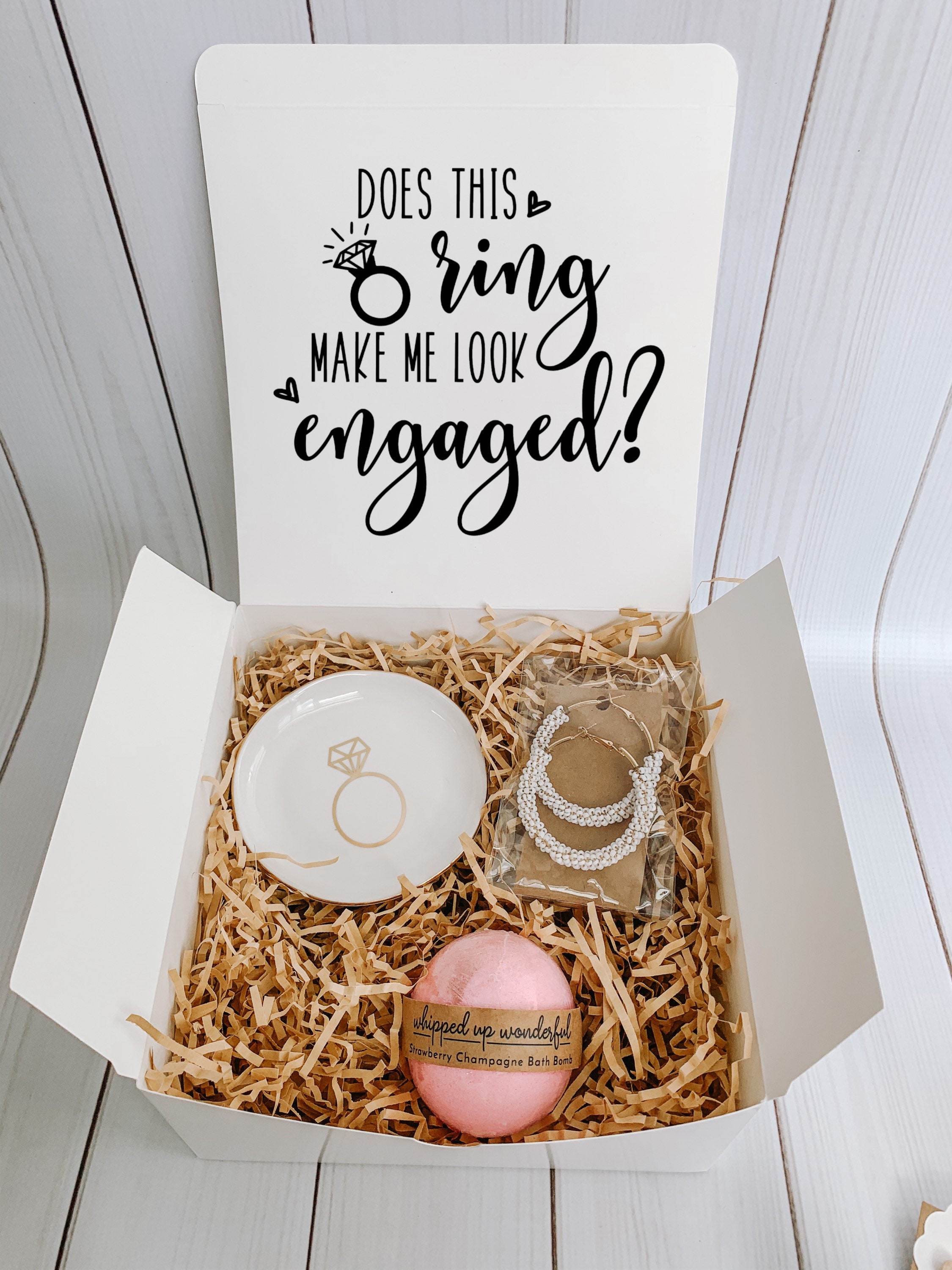 Engagement Congratulations Gift Box at Gladys Zachery blog