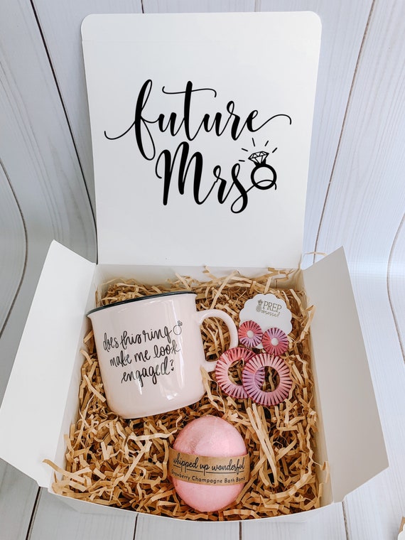 Congratulations Box / Engagement Box / Engagement Gift / | Etsy