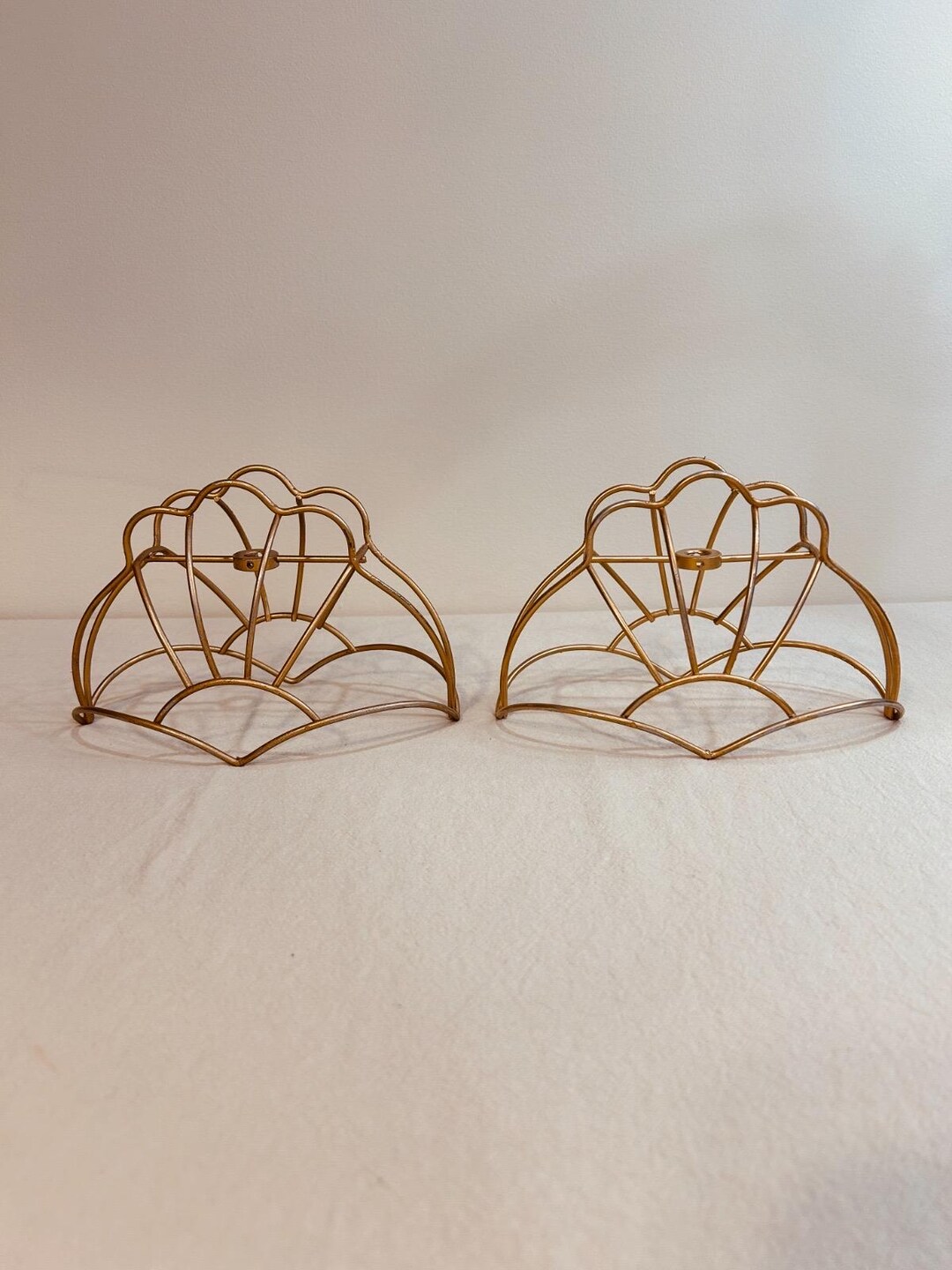 Victorian Style Lampshade Skeleton Wireframe Base - Handmade Wire Frame ...
