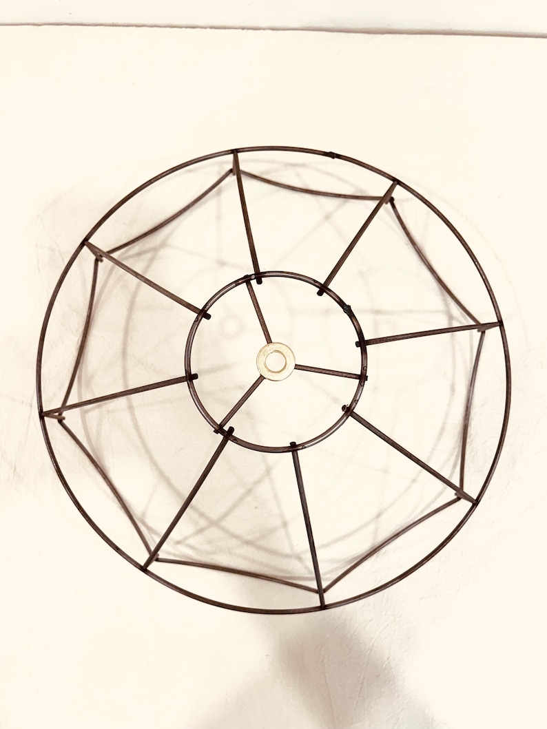 Victorian Lampshade Wire Frame Set of 2 DIY Wireframes for Table Lamps ...