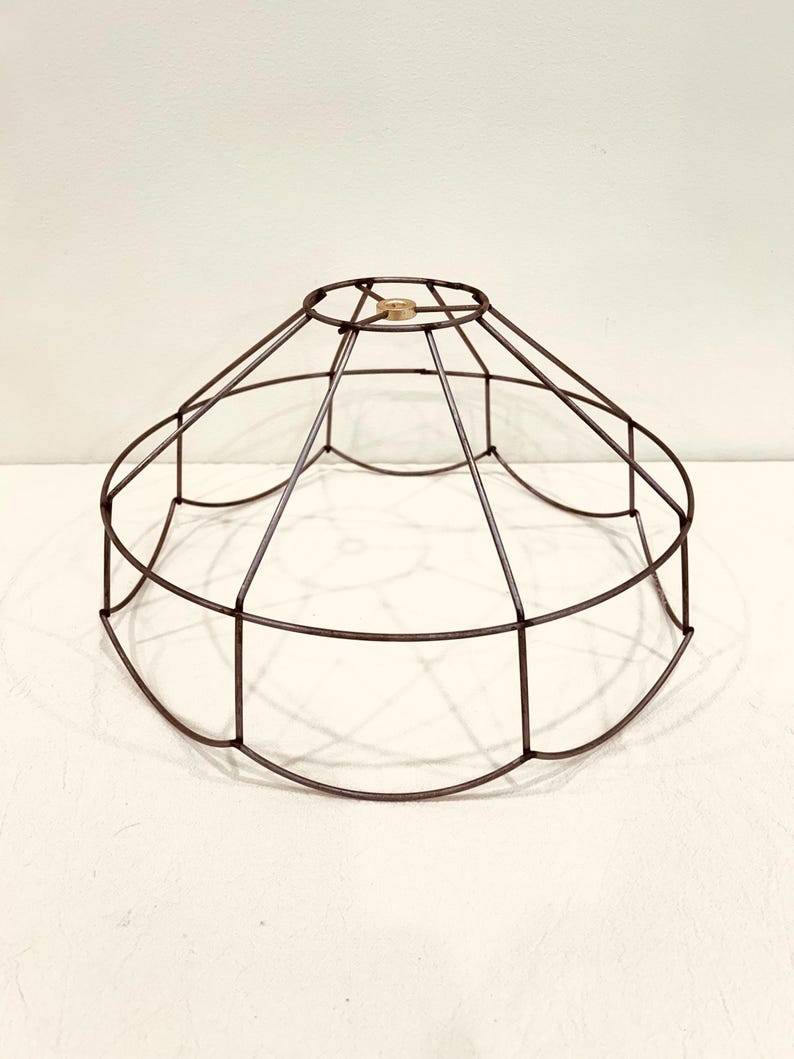 Victorian Lampshade Wire Frame Set of 2 DIY Wireframes for Table Lamps ...