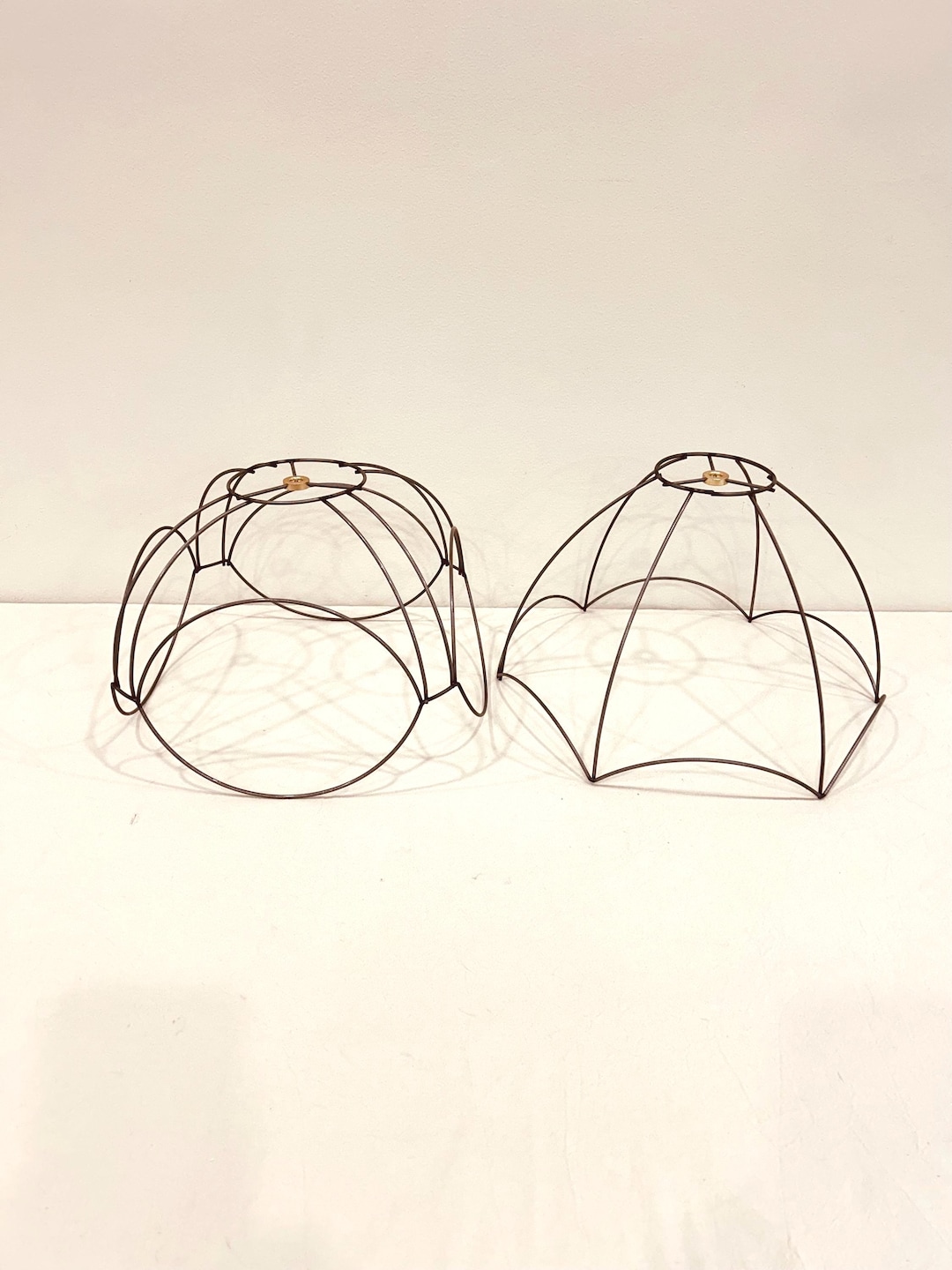 Victorian Lampshade Wireframe Set: Handmade DIY Lamp Shade Kit - Etsy