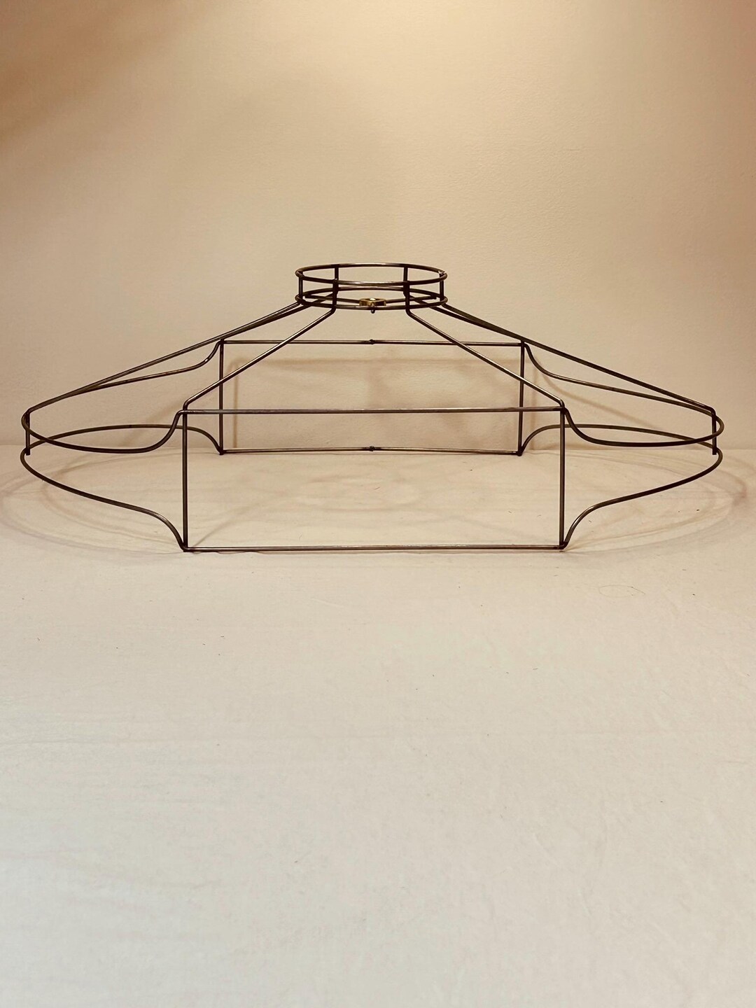Victorian Style Lampshade Skeleton Wireframe Base - Handmade Wire Frame ...