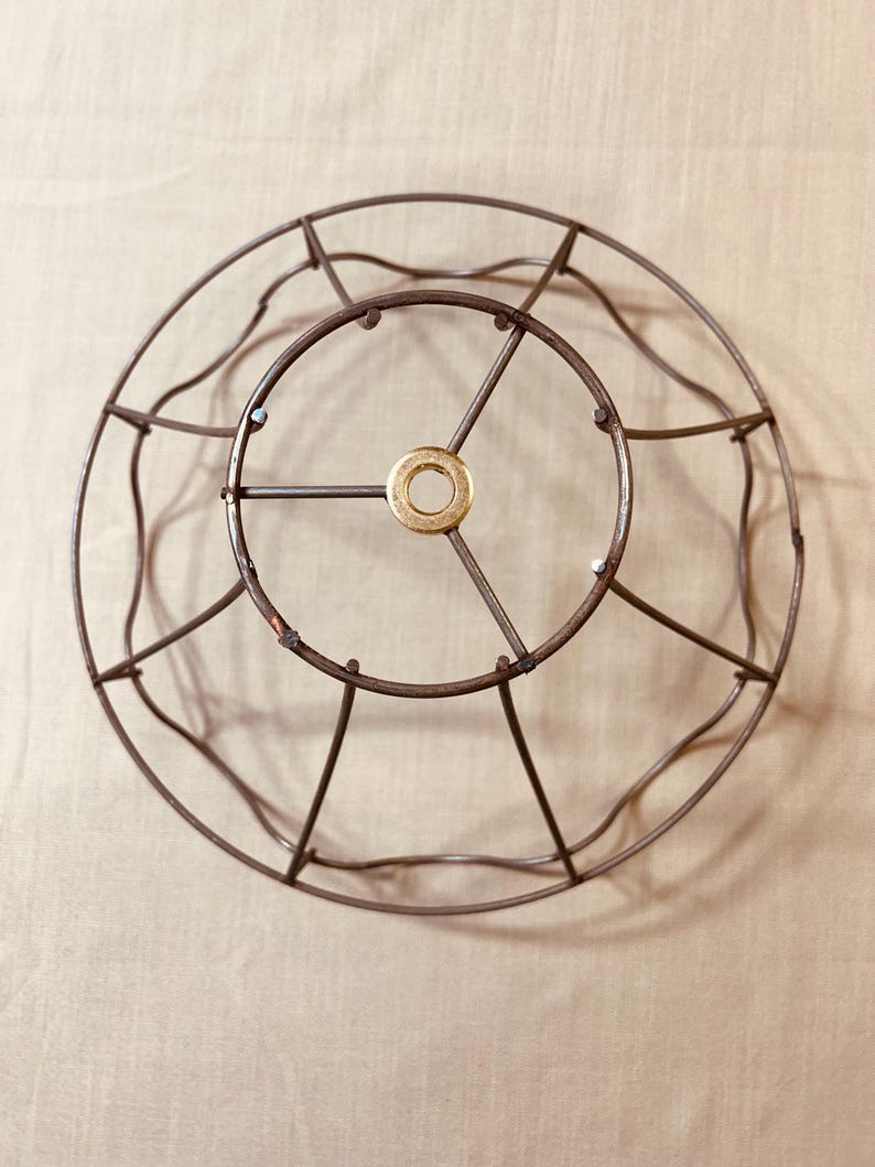 Victorian Lampshade Wire Frame: DIY Fabric Shade Making - Etsy