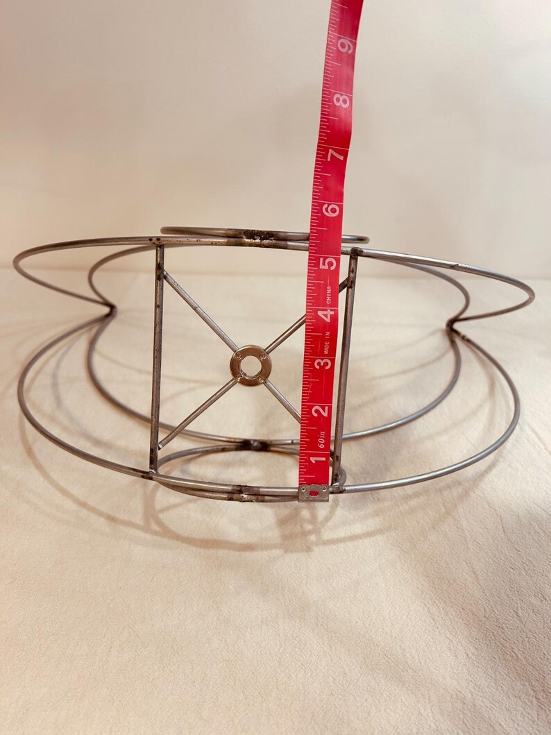 Victorian Style Lampshade Skeleton Wireframe Base Handmade Wire Frame ...