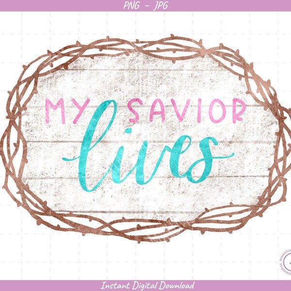 Savior Lives - Etsy