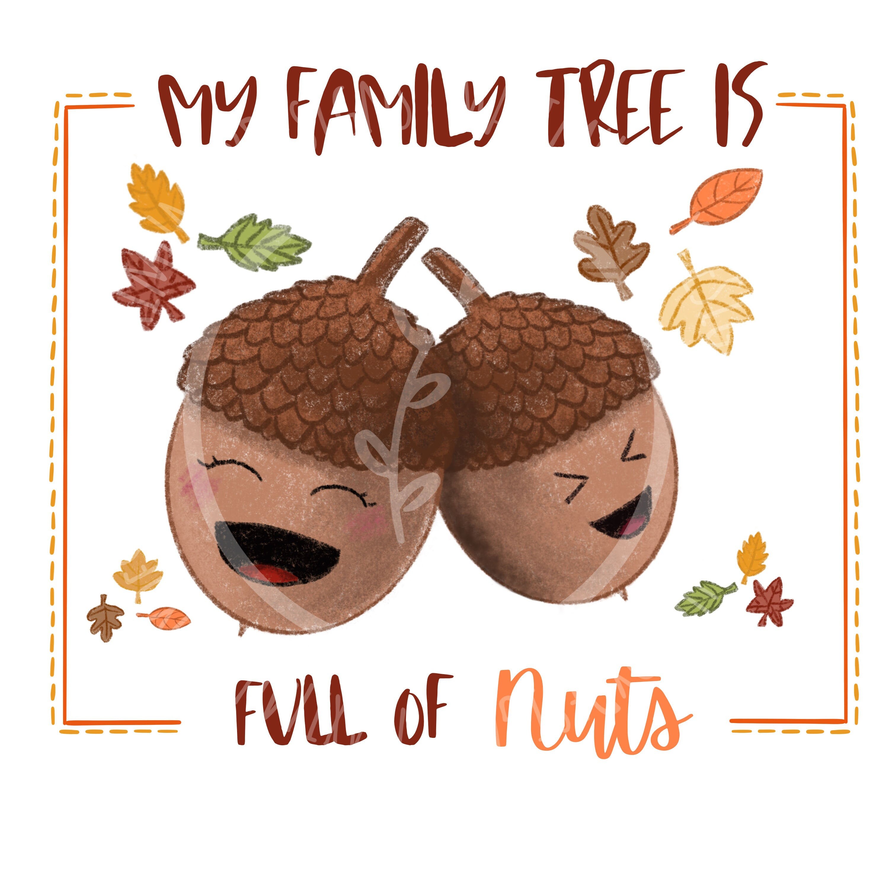 Digital Drawing & Illustration Family Trees Sublimation PNG Hand Drawn ...