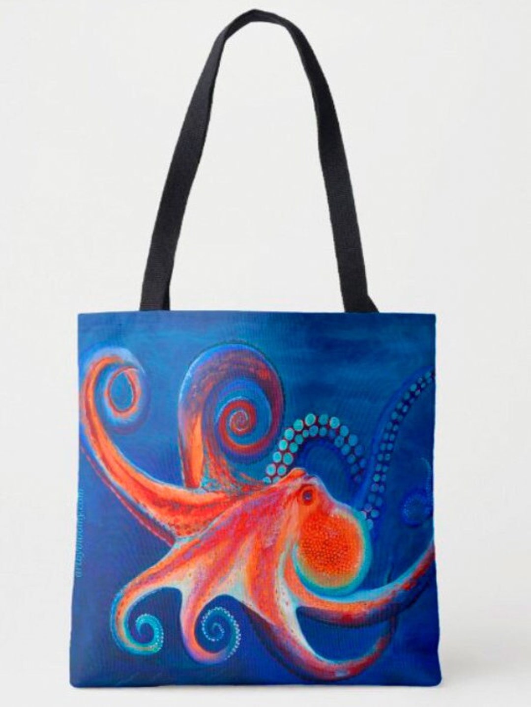 TOTE BAG Octopus (reusable) - Etsy
