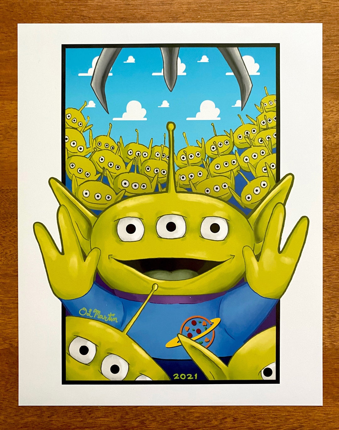 Toy Story Aliens 8x10 Digital Art Print - Etsy