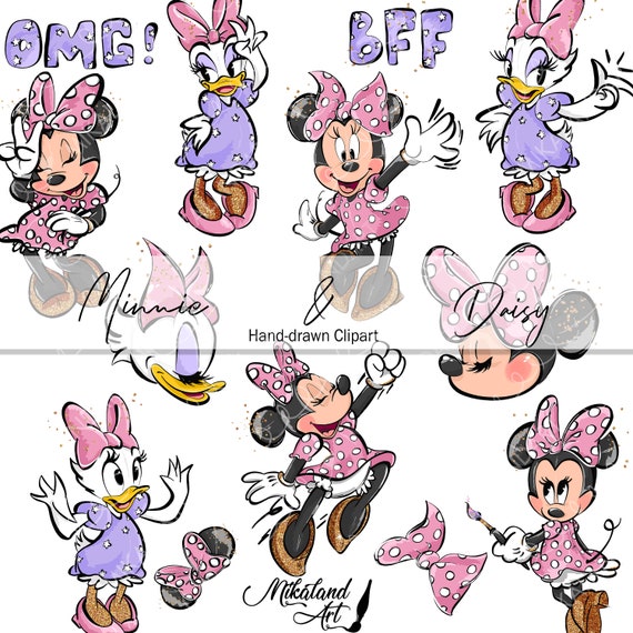 Daisy Duck And Minnie Mouse Best Friends