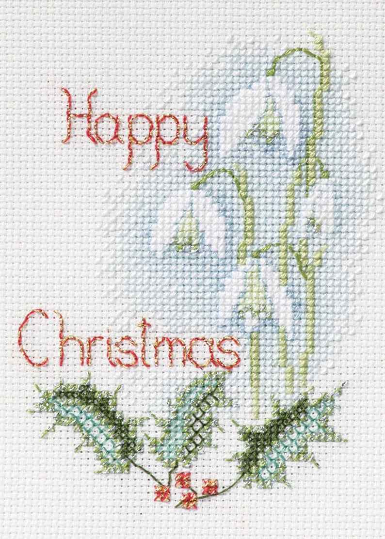 Bothy Threads Counted Cross Stitch Christmas Card Kits - Etsy